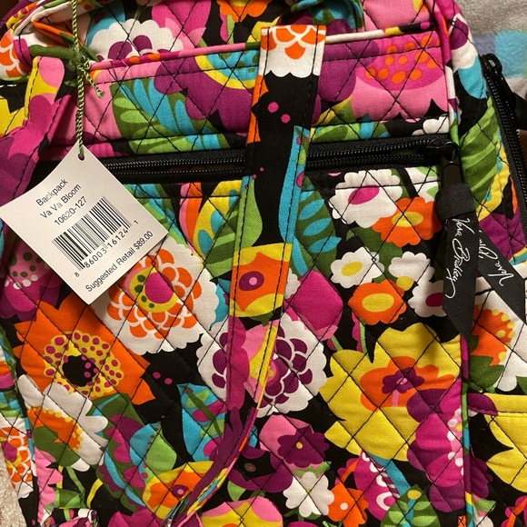 Vera Bradley | Bags | Vera Bradley Vava Bloom Backpack Purse Brand New With Tags Never Used ...